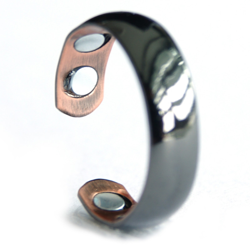 Smooth magnetic copper ring for comfort & magnetic benefits - Auris