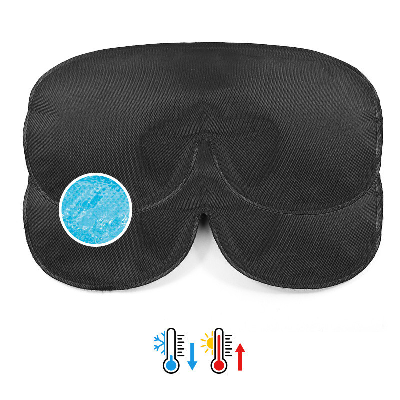 Magnetic mask with gel pockets