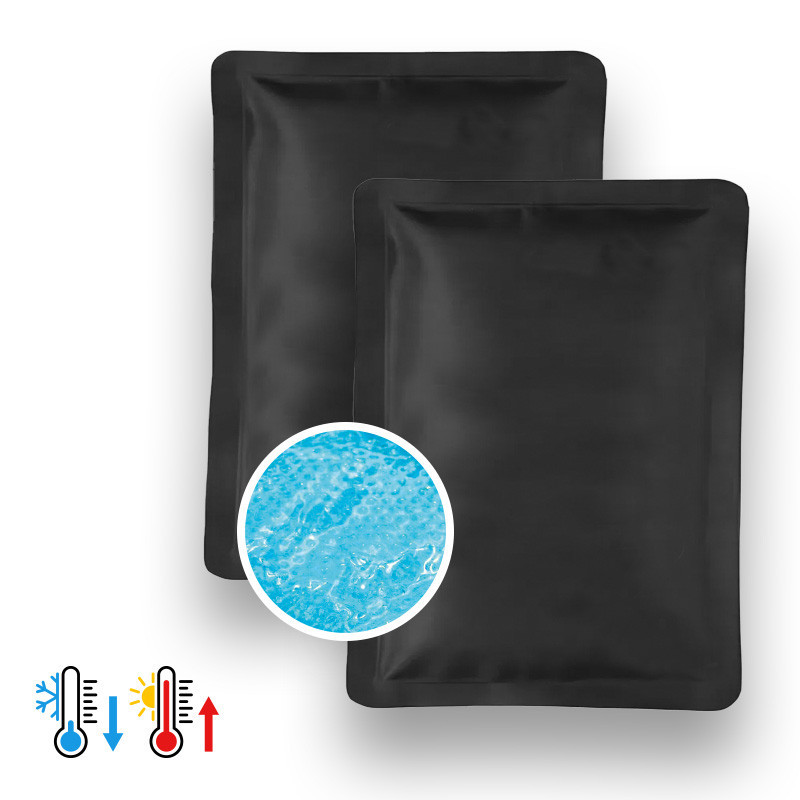 Magnetic bandage with gel pockets