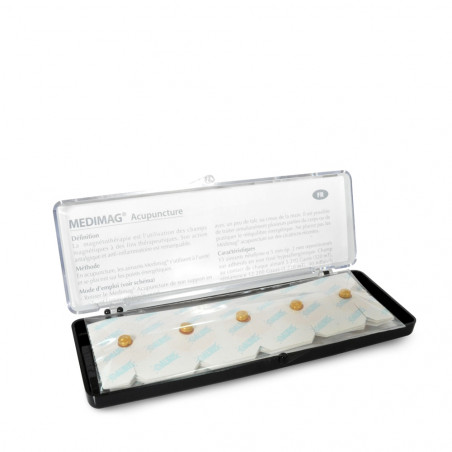 Gold acupuncture magnet set - Auris